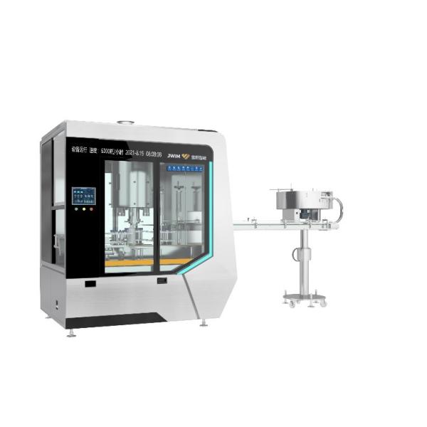 Quality 6500 BPH Rotary Bottle Automatic Capping Machine 80ml-1000ml With 6 Capping Heads for sale