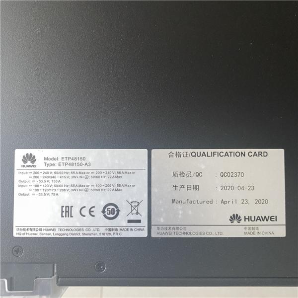 Quality Huawei ETP48150 A3 48V150A Embedded DC Power Supply For Telecom Application for sale