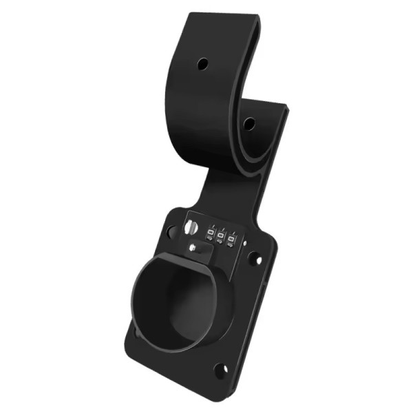 Quality GBT Dummy Socket Wall Mounted Black J-Hook GBT Cable Holster EV Charging Cable for sale