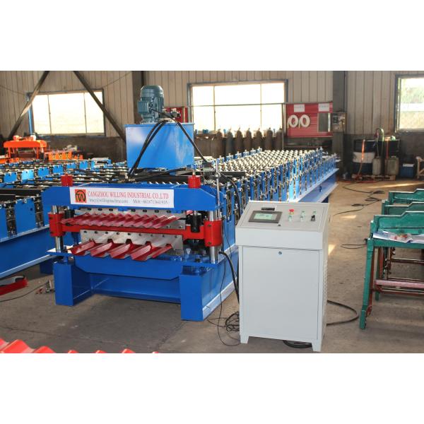 Quality Double Deck Ppgi Roof Sheet Making Machine Plc Control for sale