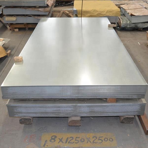 Quality DX51D Z40 Galv Steel Plate GI Galvanised Steel Sheet 1.2mm Zero Spanglar for sale