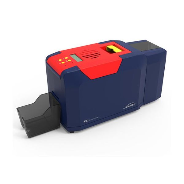 Quality S20/S21/S22 Plastic / PVC ID Card Printer High Speed Double Or Single Side Printing for sale