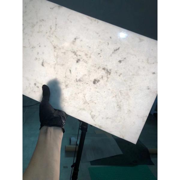 Quality SGS Bacstone Glass Panel With 1-2mm Thin Natural Stone for sale