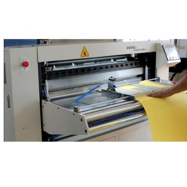 Quality Full Auto Knife Pleating Machine 1050mm Rotary Paper Pleating Machine for sale