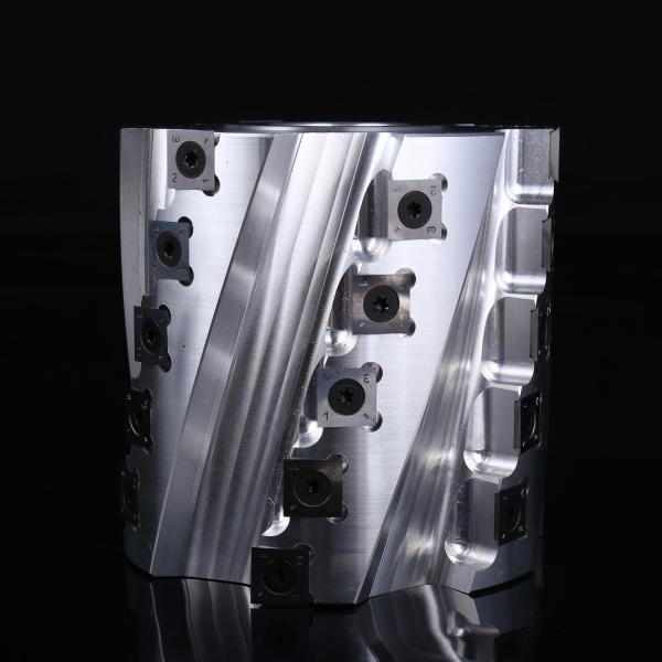 Quality HSS Helical Planer Cutter head With Reversible Carbide Knives for sale