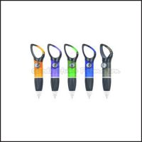 Quality Sturdy Customed Printed Logo Carabiner Pen With Compass For Outdoor Events for sale