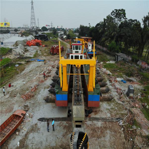 Quality 20 Inch Cutter Suction Dredger with Customized River Sand Pump and Cummins Main for sale