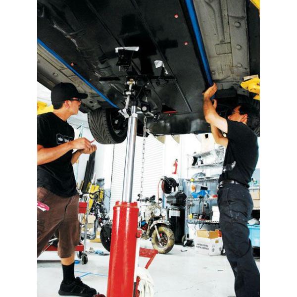 Quality 1T Heavy Duty Workshop Hydraulic Engine Telescoping Transmission Jack for sale