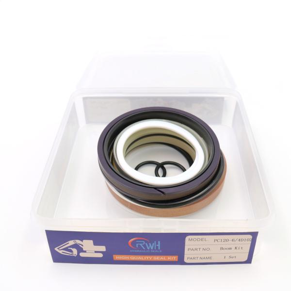 Quality PC120-6 4D102 Komatsu Hydraulic Cylinder Seal Kits NBR Material for sale