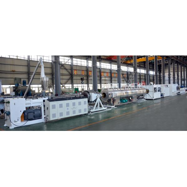 Quality SHENZHEN HYPET High Speed PVC Pipe Making Machine , PVC-O High Filler Pipe for sale