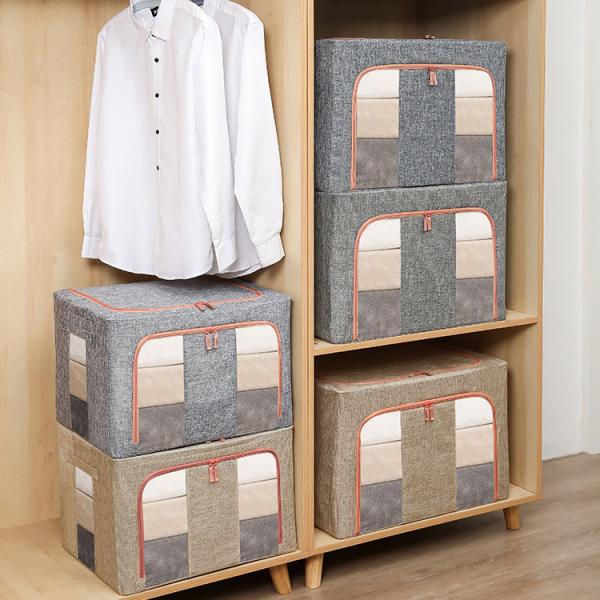 Quality Multifunction Fabric Household Storage Containers Breathable Collapsible ISO9001 for sale