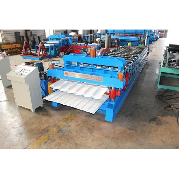 Quality Plc Control 0.3mm Double Layer Roll Forming Machine For Metal Steel Roof for sale