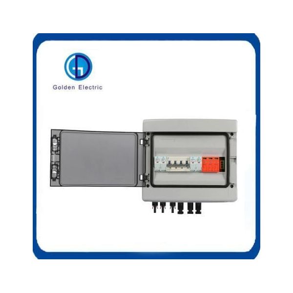 Quality Cheap Plastic Type 2 Strings 3 String 4 Strings PV Combiner Box 1000VDC With SPD for sale