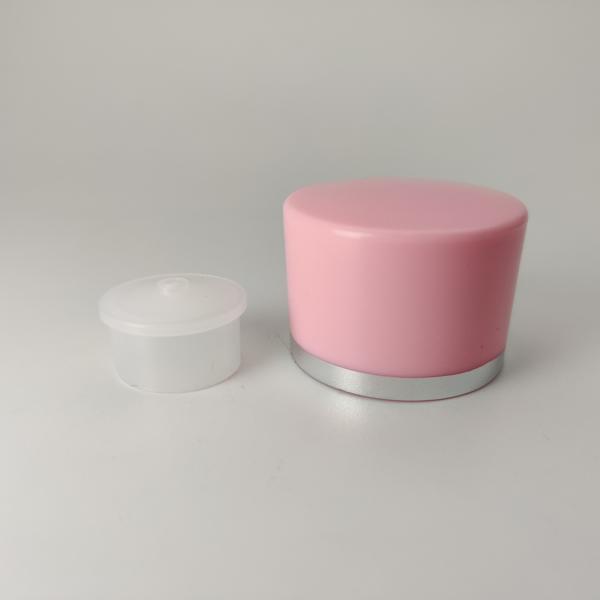 Quality 24mm Non Dripping PP Double Layer Cap For Toner Lotion Bottle for sale