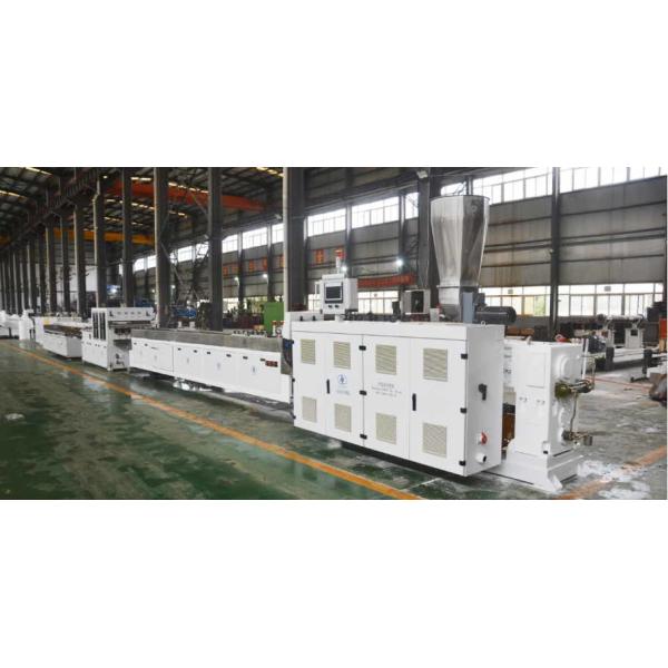 Quality SHENZHEN HYPET High Speed PVC Pipe Making Machine , PVC-O High Filler Pipe for sale
