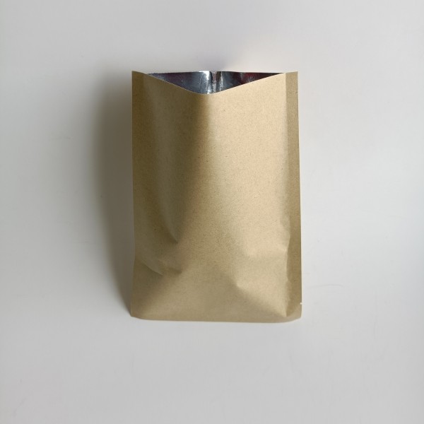 Quality 0.14MM Thickness Eco-Friendly Kraft Paper Bag with Aluminum Foil and Gravure Printing for sale