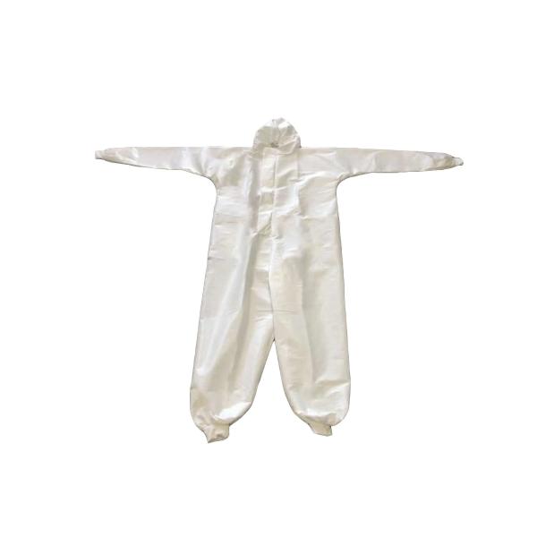 Quality PP+PE 63GSM Anti-Static Non-Woven Disposable Medical Clothing With Rib-knitted for sale