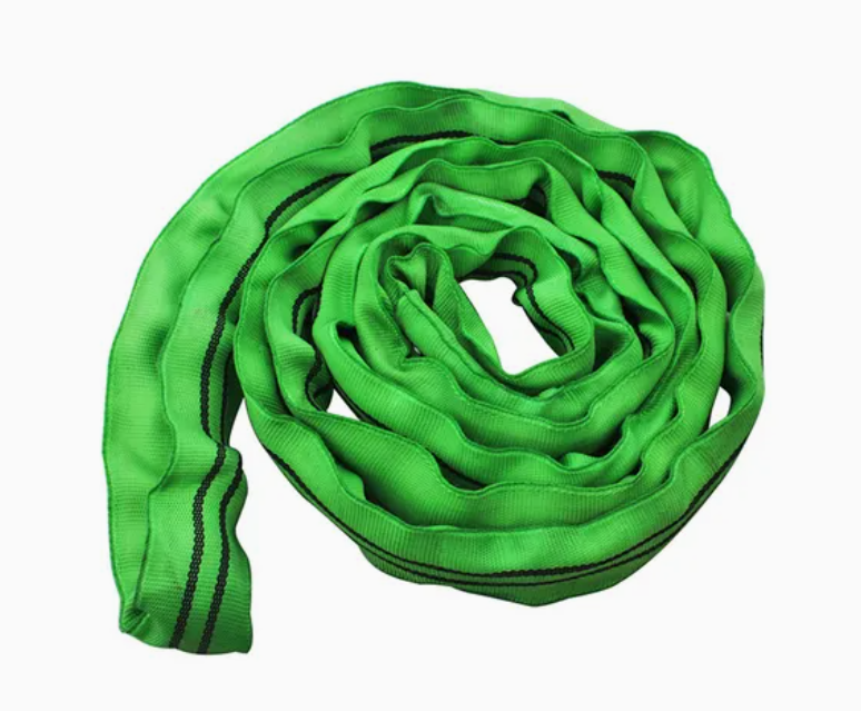 Quality Heavy-Duty Polyester Webbing Round Sling for Lifting Steel Pipe – Safe Durable & for sale