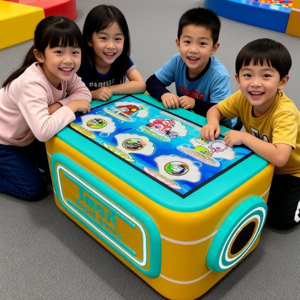 Quality Interactive Touchscreen Table for Kids with 10 Game Modes PVC Material and 970mm for sale