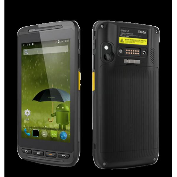 Quality IDATA 50P Data Collector Handheld PDA Barcode Scanner Android for Dual Band Wi for sale