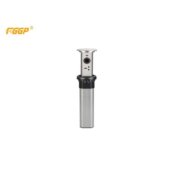 Quality IP44 Protected Motorized Pop Up Countertop Outlet  With 1 Universal Power and Bluetooth speaker and USB for sale