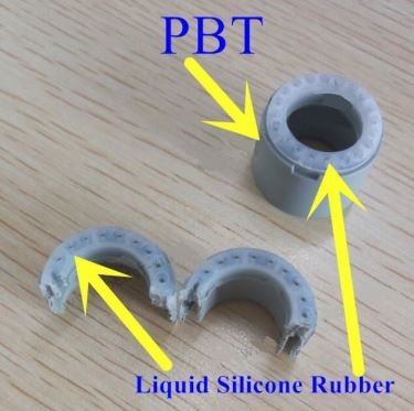 Quality Injection Molded Elastomer Nozzle Custom Silicone Parts for sale