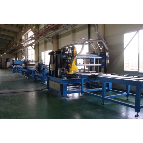 Quality Uncoiler Laminating Z Lock EPS Sandwich Panel Line for sale