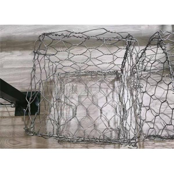 Quality Flex PE Coated PVC Hexagonal Gabion Mesh Baskets HBGB Flood Control for sale