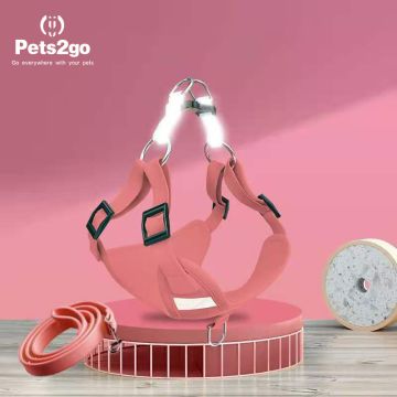 Quality Soft Handles 200g Suede Pet Reflective Chest Strap for sale