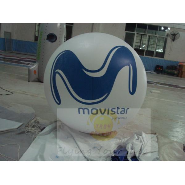 Quality Fantastic Event Advertising Helium Balloons Infalatable Round Shape for sale
