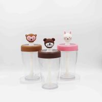 Quality Customized Reusable Straw Water Bottle Plastic Baby School Drinking for sale