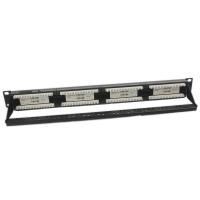 Quality UTP 24 Port CAT6 Patch Panel 1U Keystone Patch Panel Blank RJ45 for sale