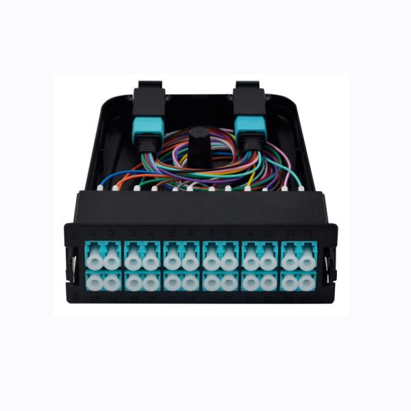 Quality Low Loss MPO Cassette Module with Singlemode or Multimode MPO Elite Connector for sale