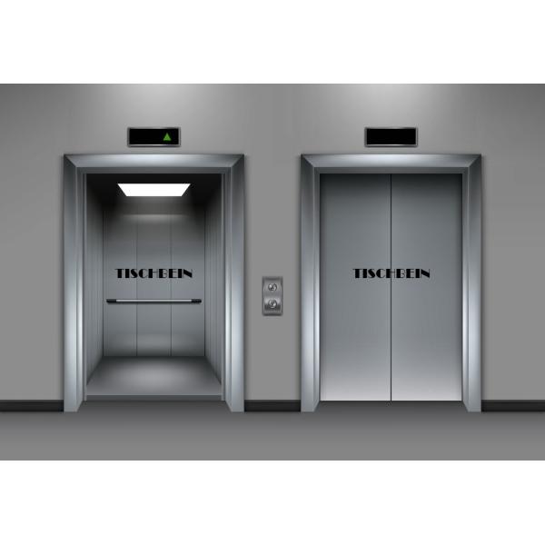 Quality 1.0m/s 1350kg 1500kg 1600kg 2000kg Glass Wall Hospital Elevator with Braille Button Alarm Bell For Medical Care Center for sale
