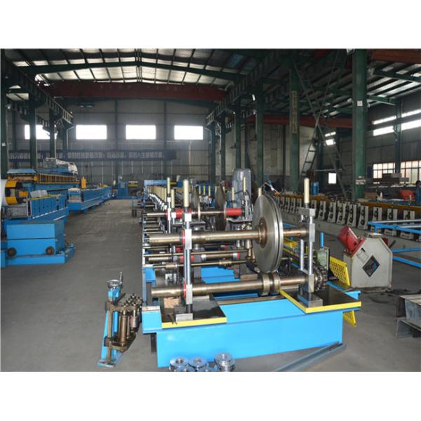 Quality Perforated Cable Tray Manufacturing Machine , Roll Forming Equipment Low Noise for sale