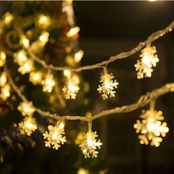 Quality Christmas Decorations 1KG Battery Operated Star Light String Fairy Lights for for sale