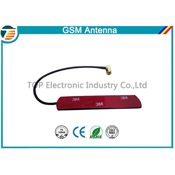 Quality Internal 3 dBi Quad Band GSM GPRS Antenna With Adhesive Mounting for sale