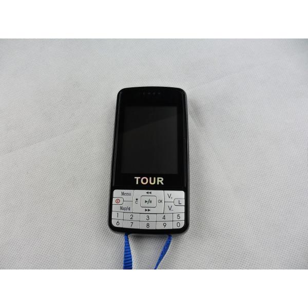 Quality Automatic Audio Guided Tour System With LCD Screen Black AC Lithium Battery for sale