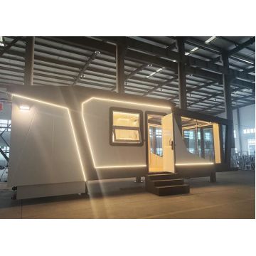 Quality Customized Light Steel Frame House Luxury Tiny House On Wheels And Micro Prefab for sale