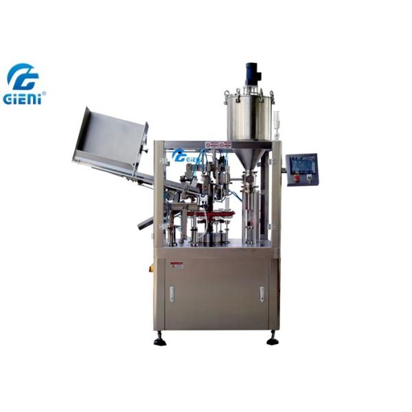 Quality Servo Driven Semi Automatic Tube Filling And Sealing Machine For Makeup Cream for sale