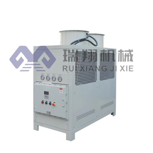 Quality Portable Plc Compact Water Chiller Air Cooled Inverter Chiller For Gas Processing for sale