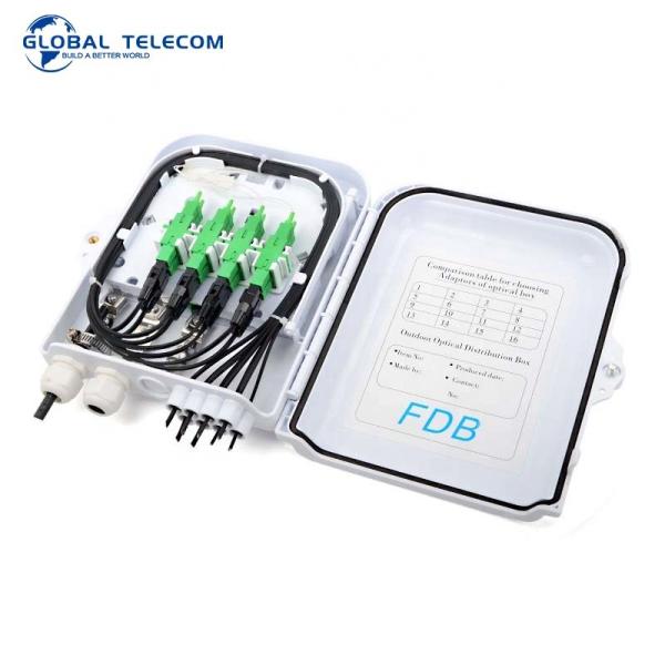 Quality Pole Mount Ftth Distribution Box 2 In 8 Out FTTx Application for sale
