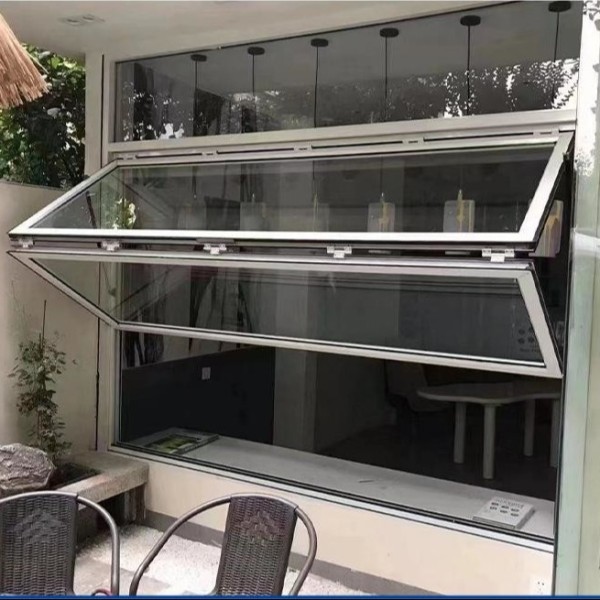 Quality Thermal Break Aluminum Folding Window with 5mm+12A+5mm Glass Thickness and Customizable Size for sale