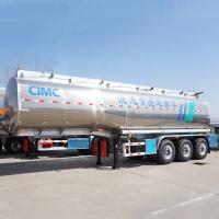 China CIMC Milk Transportation 46000L Stainless Steel Tanker factory