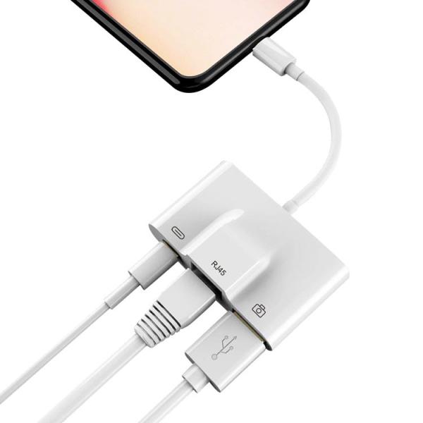 Quality FOCUSES SGS 3 In 1 Multifunctional OTG Card Reader For Iphone for sale