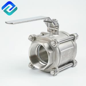 Quality 1000 Wog Wax Casting 1000 Psi Ball Valve Male Threaded Manual Ss304 for sale