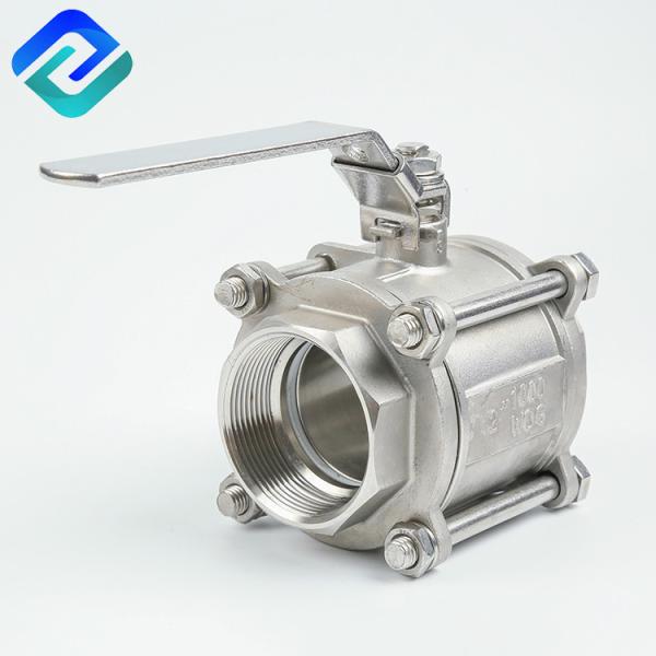 Quality 1000 Wog Wax Casting 1000 Psi Ball Valve Male Threaded Manual Ss304 for sale