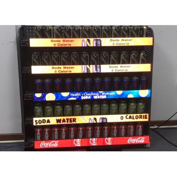Quality Retail Shop Shelf LED Display 150mmx56mm P1.875 UHD GOB High Definition for sale