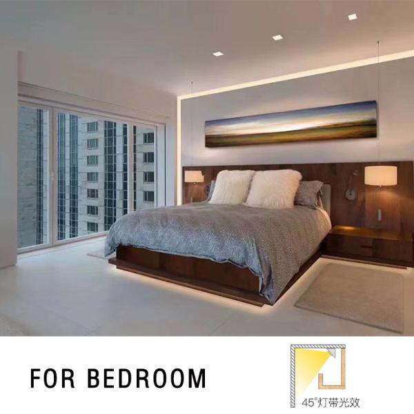 Quality Modern Anodized Aluminum Surface Mounted LED Cabinet Lights for sale
