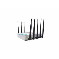 Quality 18w Sliver 4G WIFI Phone Signal Blocker Jammer 8 Channels For School for sale